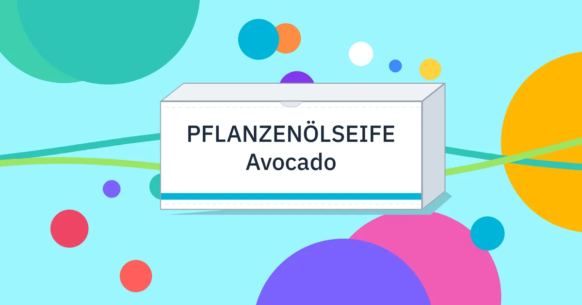 Symbolbild: Packung mit der Aufschrift PFLANZENÖLSEIFE Avocado (PZN 17428297) – Verfügbarkeit und Bezug in Apotheken in Frankfurt am Main