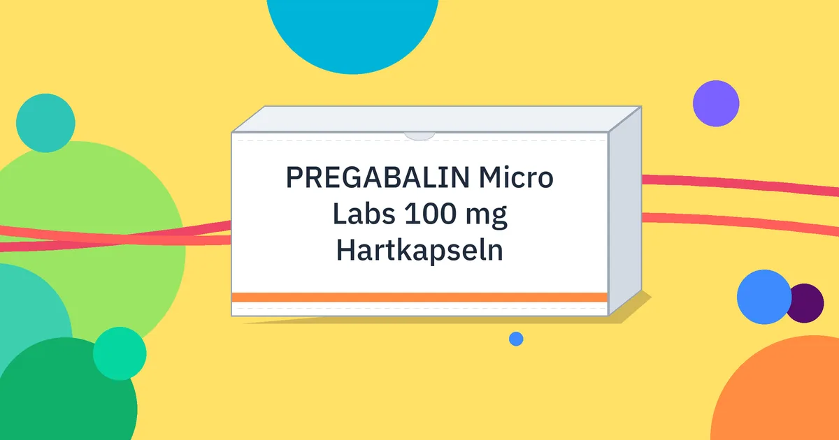 Symbolbild: Packung mit der Aufschrift PREGABALIN Micro Labs 100 mg Hartkapseln (PZN 18153885) – Verfügbarkeit und Bezug in Apotheken in Frankfurt am Main