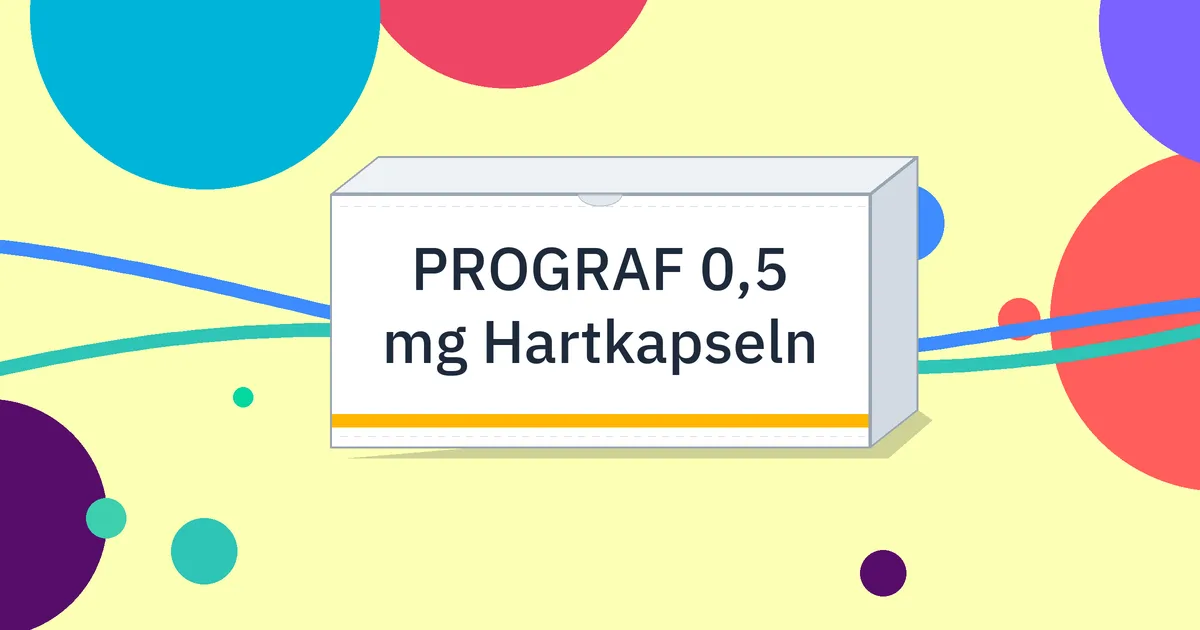 Symbolbild: Packung mit der Aufschrift PROGRAF 0,5 mg Hartkapseln (PZN 04165258) – Verfügbarkeit und Bezug in Apotheken in Frankfurt am Main