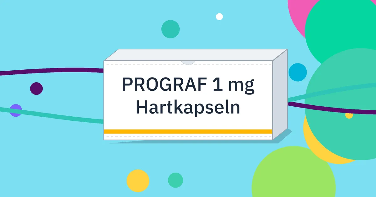 Symbolbild: Packung mit der Aufschrift PROGRAF 1 mg Hartkapseln (PZN 06077512) – Verfügbarkeit und Bezug in Apotheken in Frankfurt am Main