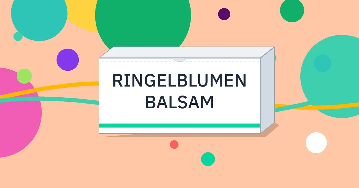 Symbolbild: Packung mit der Aufschrift RINGELBLUMEN BALSAM (PZN 04908067) – Verfügbarkeit und Bezug in Apotheken in Frankfurt am Main