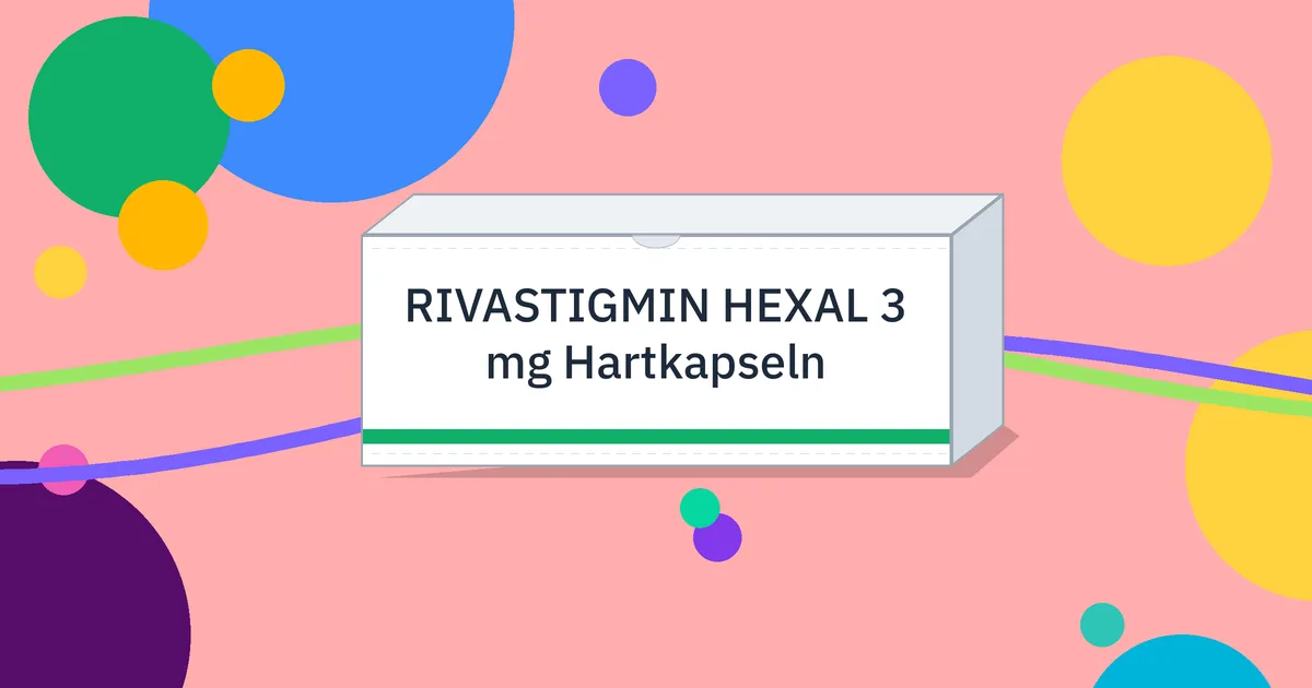 Symbolbild: Packung mit der Aufschrift RIVASTIGMIN HEXAL 3 mg Hartkapseln (PZN 09266797) – Verfügbarkeit und Bezug in Apotheken in Frankfurt am Main