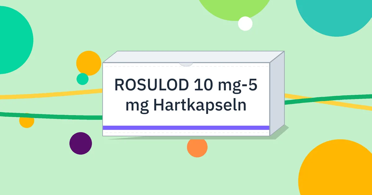 Symbolbild: Packung mit der Aufschrift ROSULOD 10 mg-5 mg Hartkapseln (PZN 15227927) – Verfügbarkeit und Bezug in Apotheken in Frankfurt am Main
