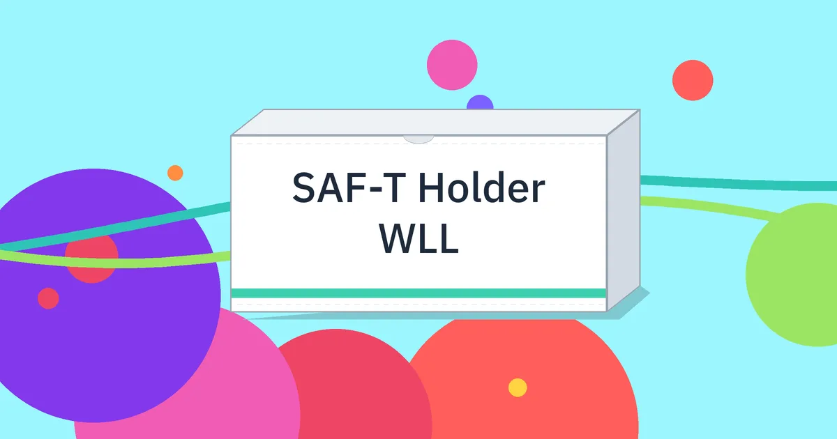 Symbolbild: Packung mit der Aufschrift SAF-T Holder WLL (PZN 06447015) – Verfügbarkeit und Bezug in Apotheken in Frankfurt am Main