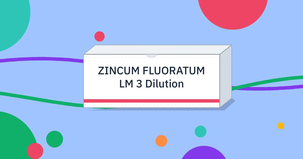Symbolbild: Packung mit der Aufschrift ZINCUM FLUORATUM LM 3 Dilution (PZN 13292984) – Verfügbarkeit und Bezug in Apotheken in Frankfurt am Main