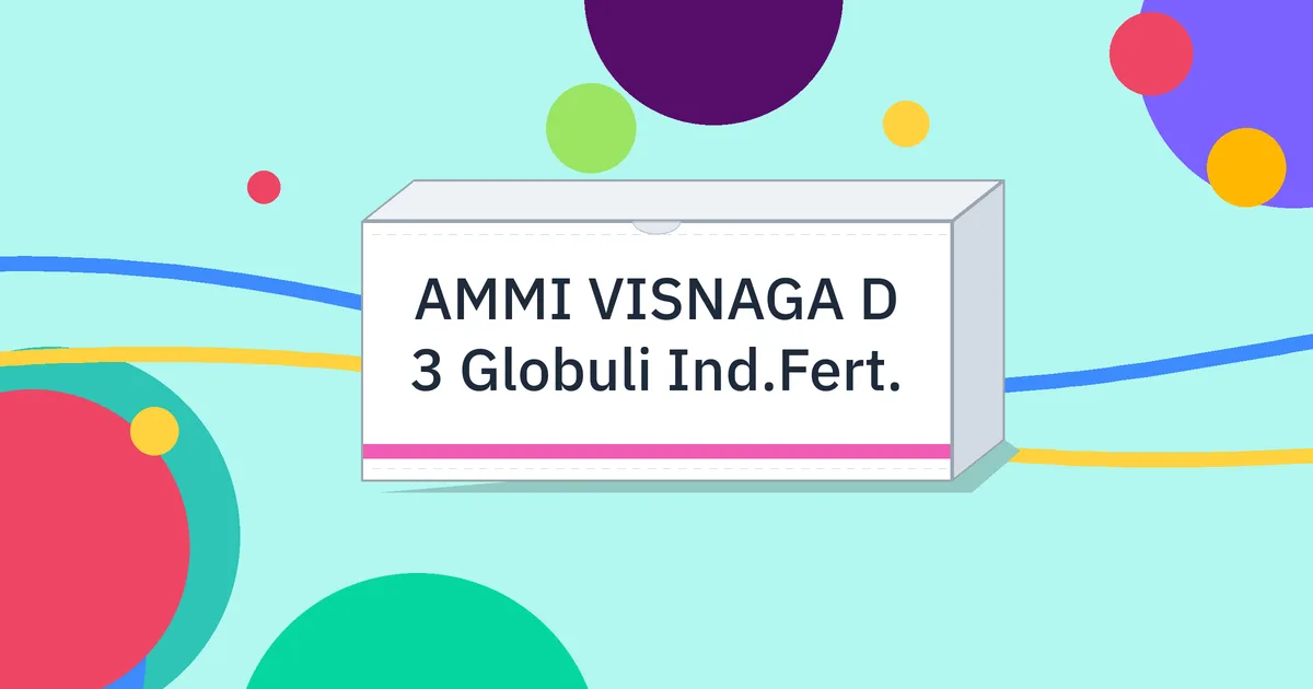 Symbolbild: Packung mit der Aufschrift AMMI VISNAGA D 3 Globuli Ind.Fert. (PZN 17754915) – Verfügbarkeit und Bezug in Apotheken in Frankfurt am Main