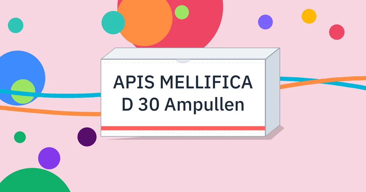 Symbolbild: Packung mit der Aufschrift APIS MELLIFICA D 30 Ampullen (PZN 11704023) – Verfügbarkeit und Bezug in Apotheken in Frankfurt am Main