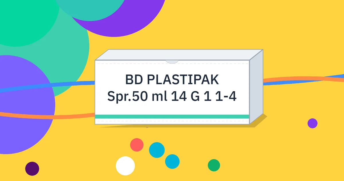 Symbolbild: Packung mit der Aufschrift BD PLASTIPAK Spr.50 ml 14 G 1 1-4 (PZN 14352547) – Verfügbarkeit und Bezug in Apotheken in Frankfurt am Main