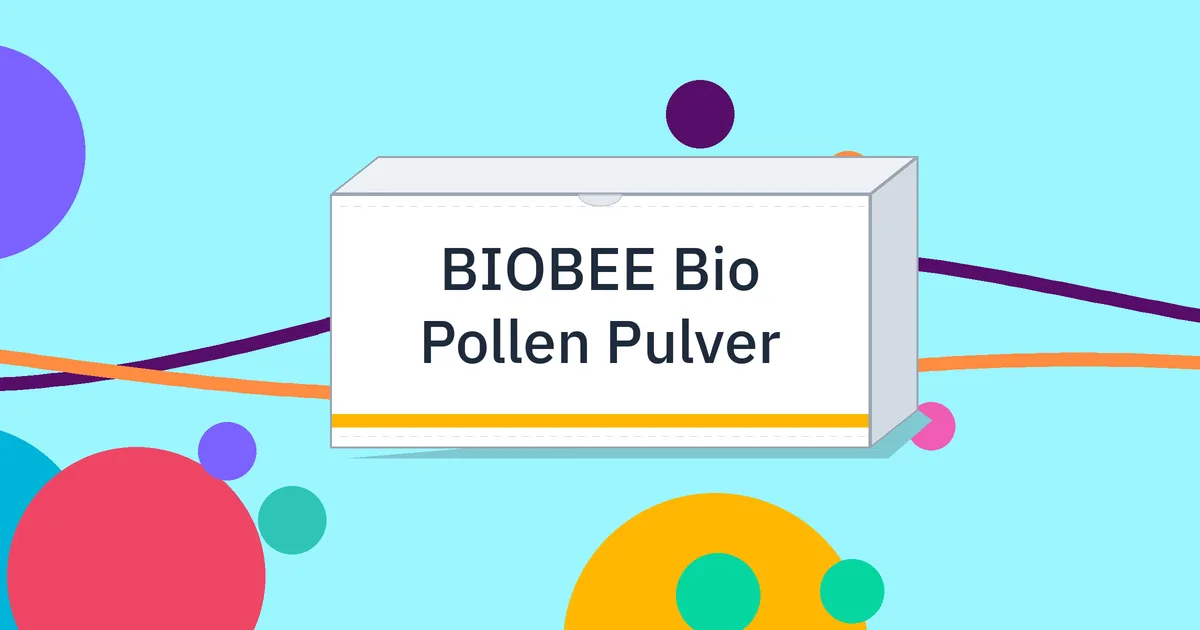 Symbolbild: Packung mit der Aufschrift BIOBEE Bio Pollen Pulver (PZN 15866107) – Verfügbarkeit und Bezug in Apotheken in Frankfurt am Main