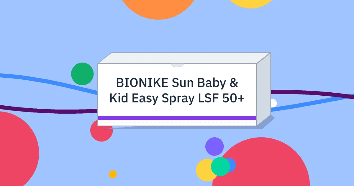 Symbolbild: Packung mit der Aufschrift BIONIKE Sun Baby & Kid Easy Spray LSF 50+ (PZN 17524026) – Verfügbarkeit und Bezug in Apotheken in Frankfurt am Main