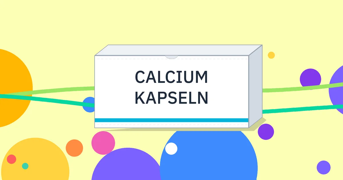 Symbolbild: Packung mit der Aufschrift CALCIUM KAPSELN (PZN 20123360) – Verfügbarkeit und Bezug in Apotheken in Frankfurt am Main