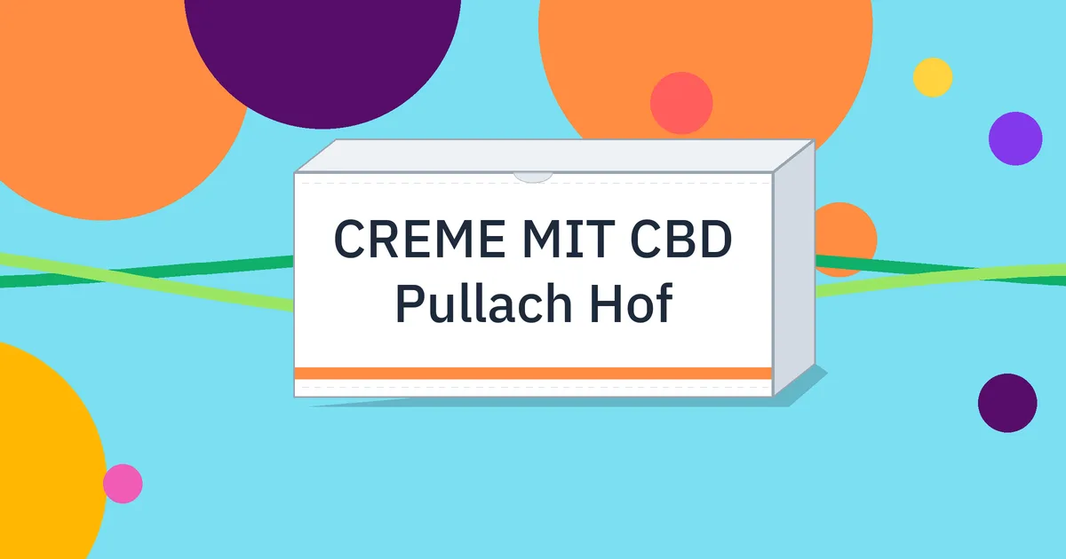 Symbolbild: Packung mit der Aufschrift CREME MIT CBD Pullach Hof (PZN 17535969) – Verfügbarkeit und Bezug in Apotheken in Frankfurt am Main