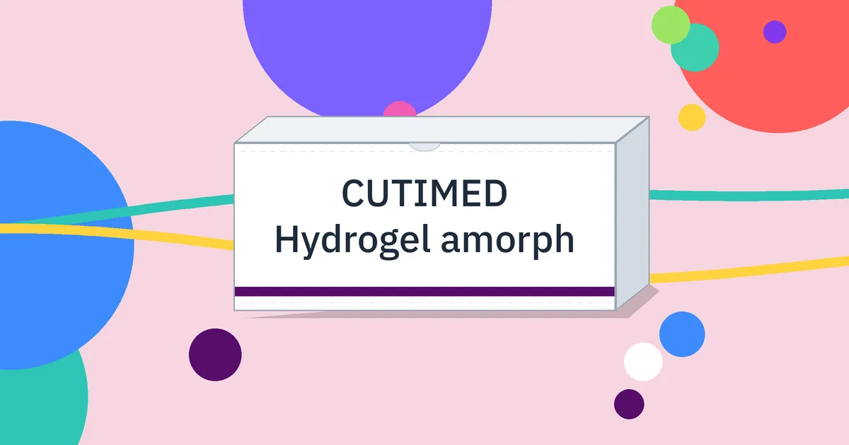 Symbolbild: Packung mit der Aufschrift CUTIMED Hydrogel amorph (PZN 11184144) – Verfügbarkeit und Bezug in Apotheken in Frankfurt am Main