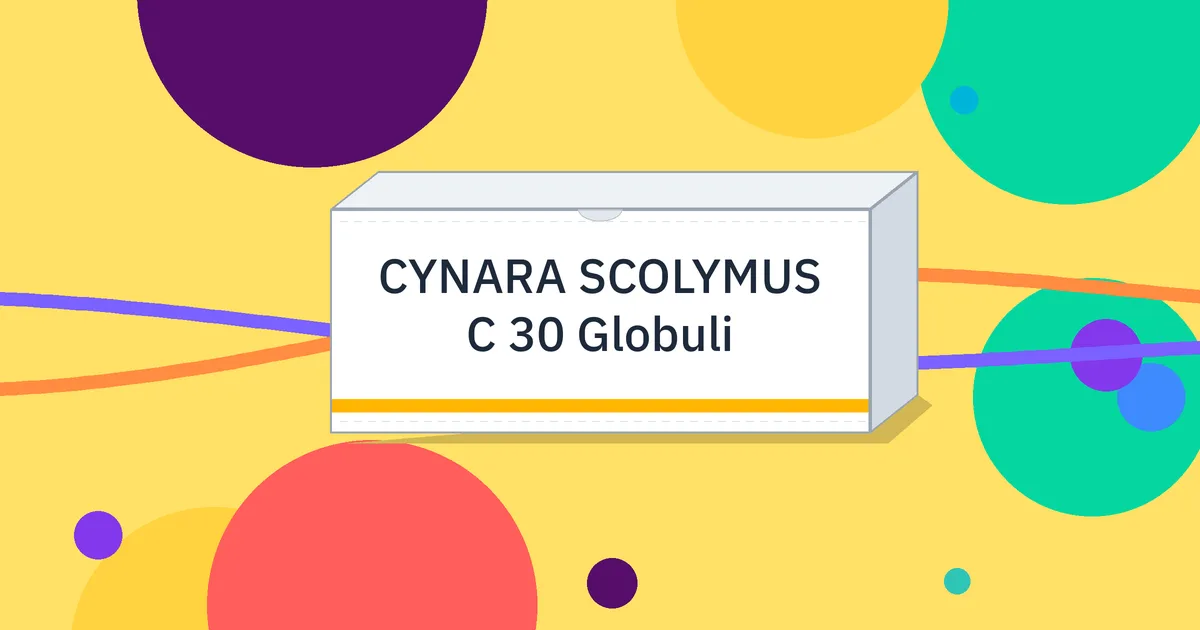 Symbolbild: Packung mit der Aufschrift CYNARA SCOLYMUS C 30 Globuli (PZN 07595309) – Verfügbarkeit und Bezug in Apotheken in Frankfurt am Main
