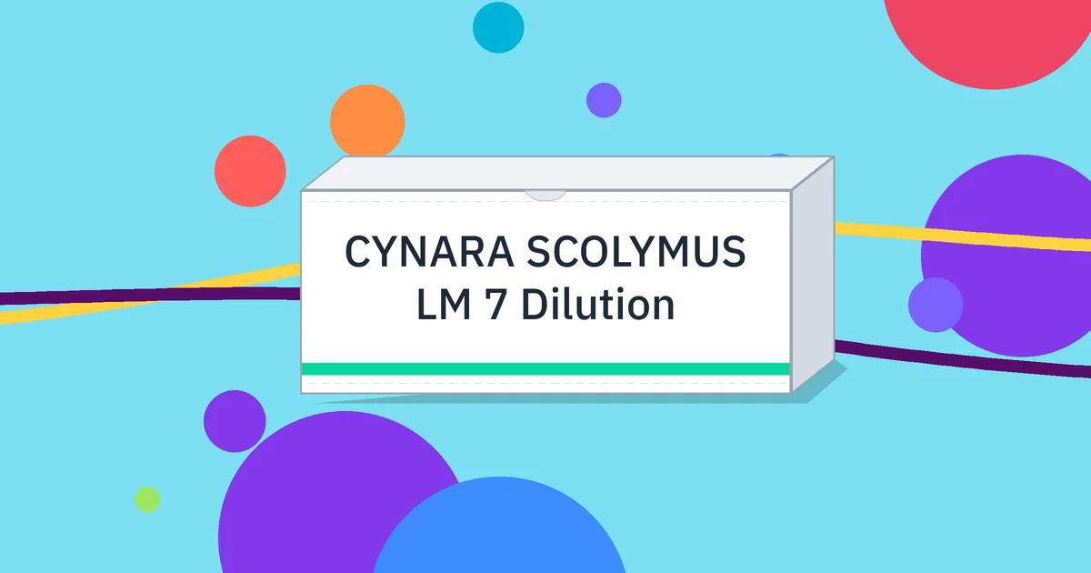 Symbolbild: Packung mit der Aufschrift CYNARA SCOLYMUS LM 7 Dilution (PZN 13459510) – Verfügbarkeit und Bezug in Apotheken in Frankfurt am Main