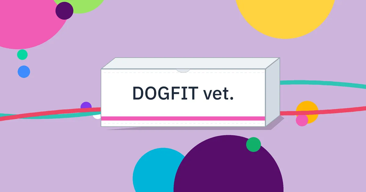 Symbolbild: Packung mit der Aufschrift DOGFIT vet. (PZN 09331448) – Verfügbarkeit und Bezug in Apotheken in Frankfurt am Main
