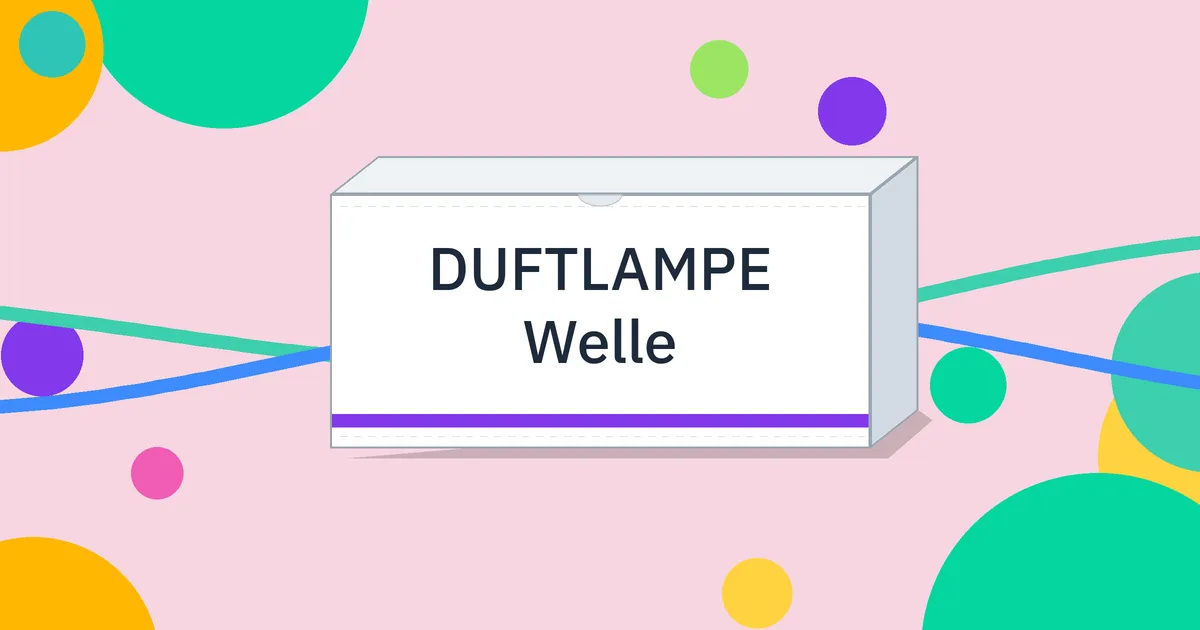 Symbolbild: Packung mit der Aufschrift DUFTLAMPE Welle (PZN 01835126) – Verfügbarkeit und Bezug in Apotheken in Frankfurt am Main