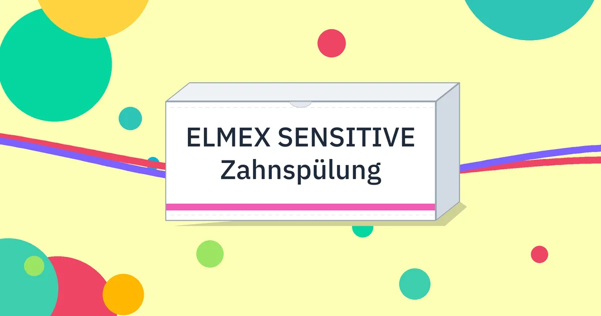 Symbolbild: Packung mit der Aufschrift ELMEX SENSITIVE Zahnspülung (PZN 00812063) – Verfügbarkeit und Bezug in Apotheken in Frankfurt am Main