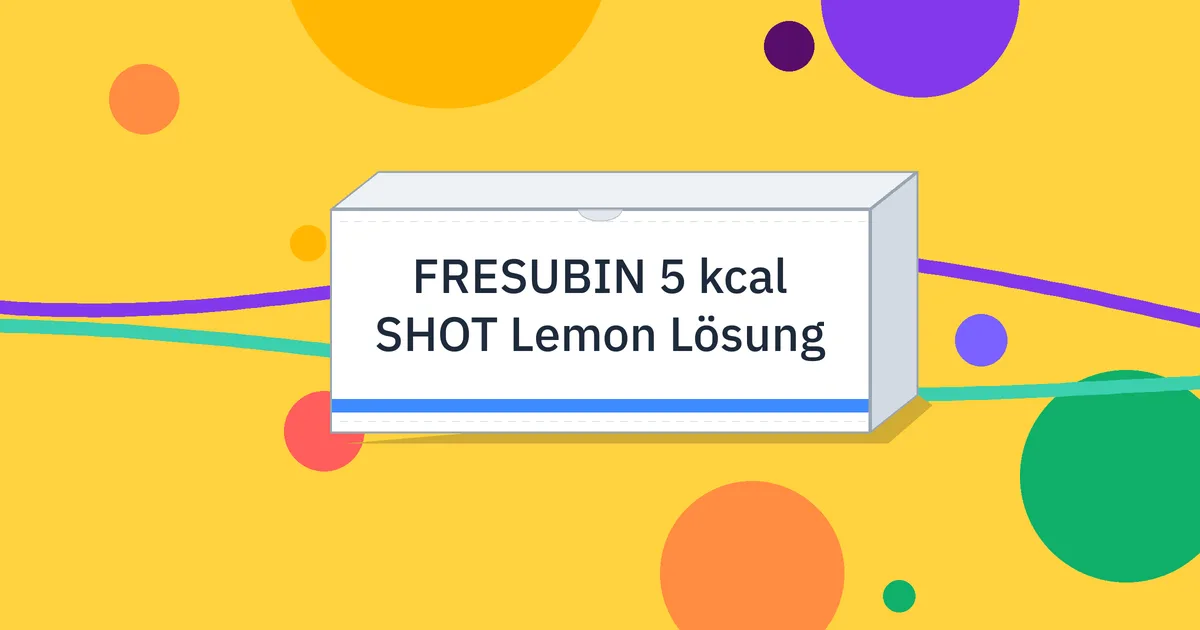 Symbolbild: Packung mit der Aufschrift FRESUBIN 5 kcal SHOT Lemon Lösung (PZN 13903726) – Verfügbarkeit und Bezug in Apotheken in Frankfurt am Main