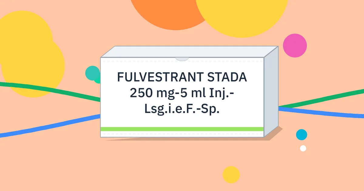 Symbolbild: Packung mit der Aufschrift FULVESTRANT STADA 250 mg-5 ml Inj.-Lsg.i.e.F.-Sp. (PZN 18708952) – Verfügbarkeit und Bezug in Apotheken in Frankfurt am Main