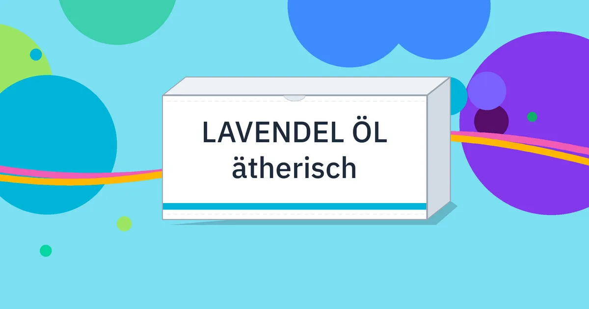 Symbolbild: Packung mit der Aufschrift LAVENDEL ÖL ätherisch (PZN 01539008) – Verfügbarkeit und Bezug in Apotheken in Frankfurt am Main