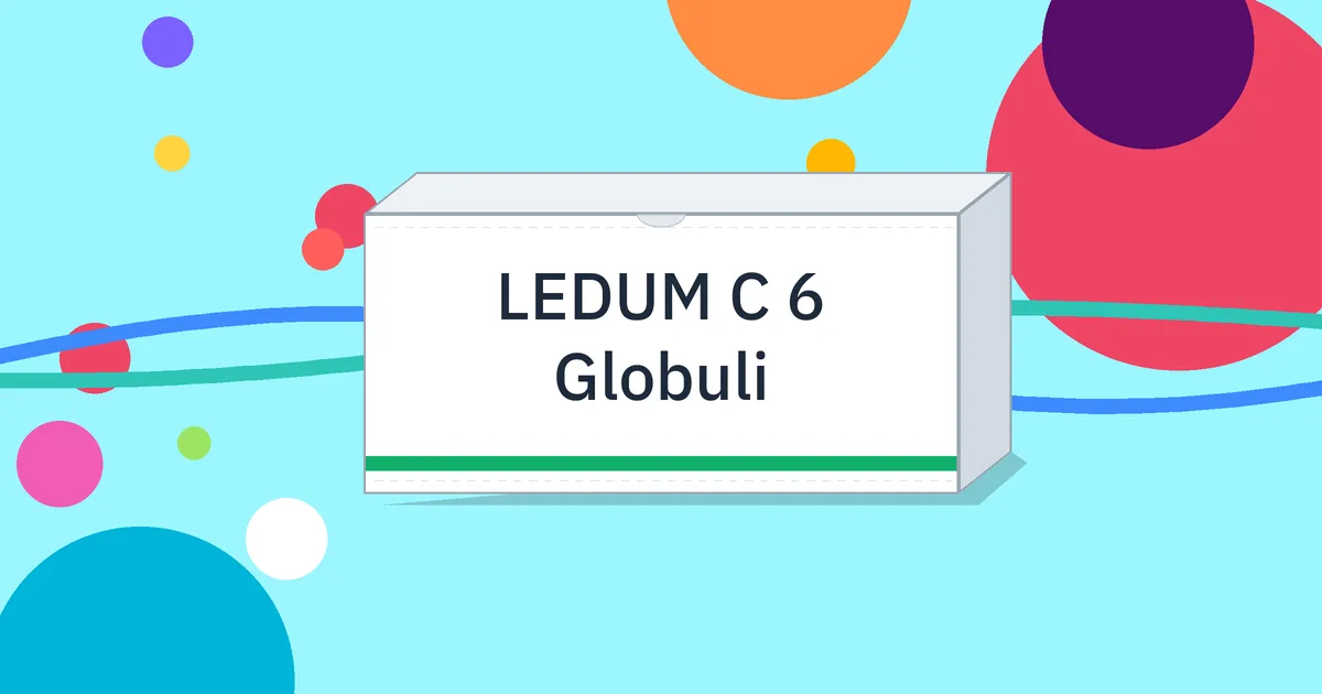 Symbolbild: Packung mit der Aufschrift LEDUM C 6 Globuli (PZN 04224191) – Verfügbarkeit und Bezug in Apotheken in Frankfurt am Main