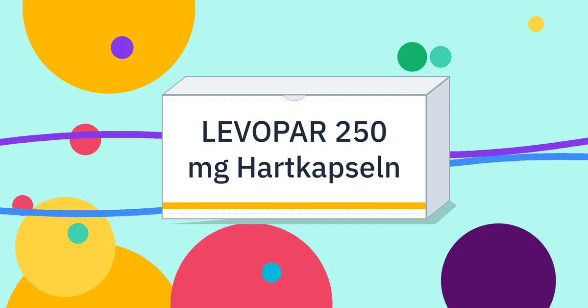 Symbolbild: Packung mit der Aufschrift LEVOPAR 250 mg Hartkapseln (PZN 00189664) – Verfügbarkeit und Bezug in Apotheken in Frankfurt am Main