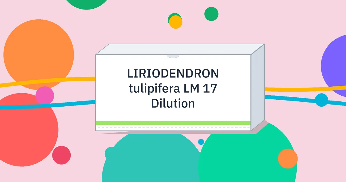Symbolbild: Packung mit der Aufschrift LIRIODENDRON tulipifera LM 17 Dilution (PZN 13531118) – Verfügbarkeit und Bezug in Apotheken in Frankfurt am Main