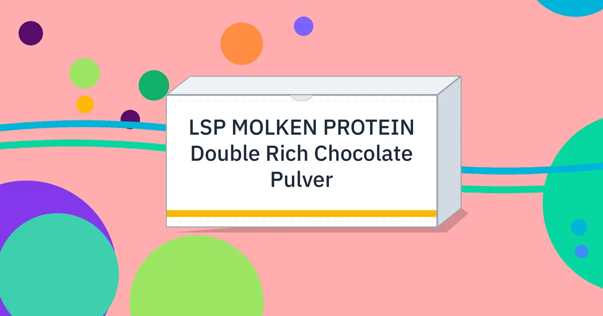 Symbolbild: Packung mit der Aufschrift LSP MOLKEN PROTEIN Double Rich Chocolate Pulver (PZN 09725207) – Verfügbarkeit und Bezug in Apotheken in Frankfurt am Main