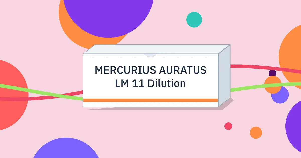 Symbolbild: Packung mit der Aufschrift MERCURIUS AURATUS LM 11 Dilution (PZN 12948218) – Verfügbarkeit und Bezug in Apotheken in Frankfurt am Main