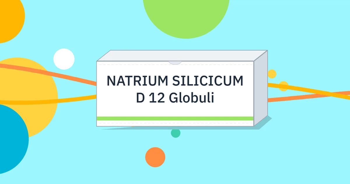 Symbolbild: Packung mit der Aufschrift NATRIUM SILICICUM D 12 Globuli (PZN 00546035) – Verfügbarkeit und Bezug in Apotheken in Frankfurt am Main