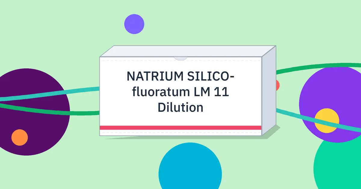 Symbolbild: Packung mit der Aufschrift NATRIUM SILICO-fluoratum LM 11 Dilution (PZN 13617245) – Verfügbarkeit und Bezug in Apotheken in Frankfurt am Main