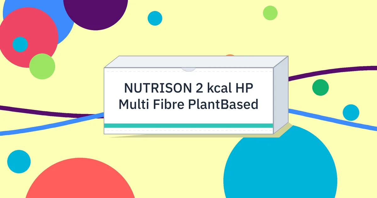 Symbolbild: Packung mit der Aufschrift NUTRISON 2 kcal HP Multi Fibre PlantBased (PZN 20055380) – Verfügbarkeit und Bezug in Apotheken in Frankfurt am Main