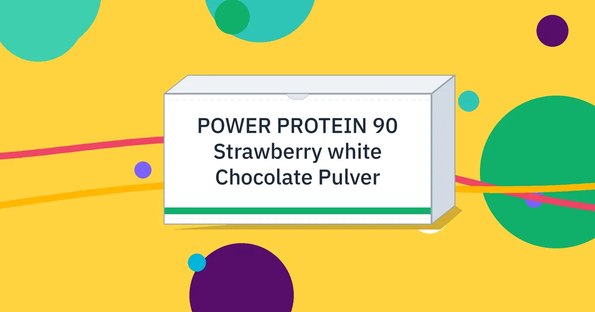 Symbolbild: Packung mit der Aufschrift POWER PROTEIN 90 Strawberry white Chocolate Pulver (PZN 10713741) – Verfügbarkeit und Bezug in Apotheken in Frankfurt am Main