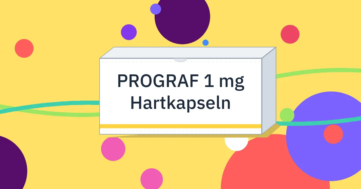 Symbolbild: Packung mit der Aufschrift PROGRAF 1 mg Hartkapseln (PZN 16623111) – Verfügbarkeit und Bezug in Apotheken in Frankfurt am Main