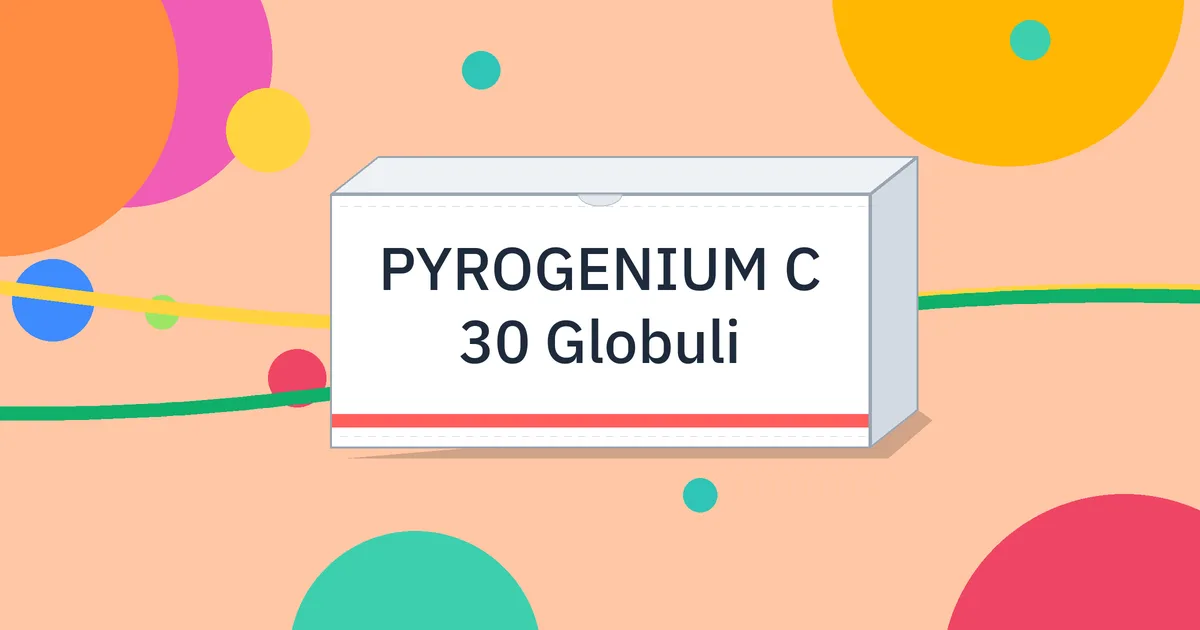 Symbolbild: Packung mit der Aufschrift PYROGENIUM C 30 Globuli (PZN 02929941) – Verfügbarkeit und Bezug in Apotheken in Frankfurt am Main