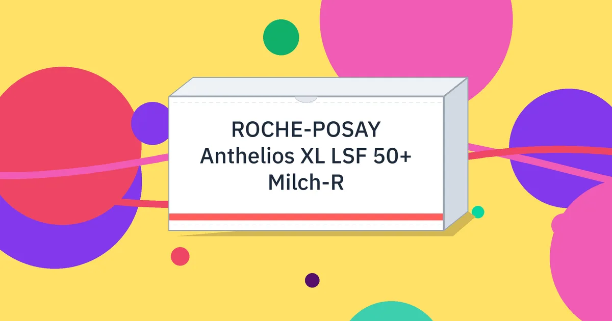 Symbolbild: Packung mit der Aufschrift ROCHE-POSAY Anthelios XL LSF 50+ Milch-R (PZN 12530654) – Verfügbarkeit und Bezug in Apotheken in Frankfurt am Main