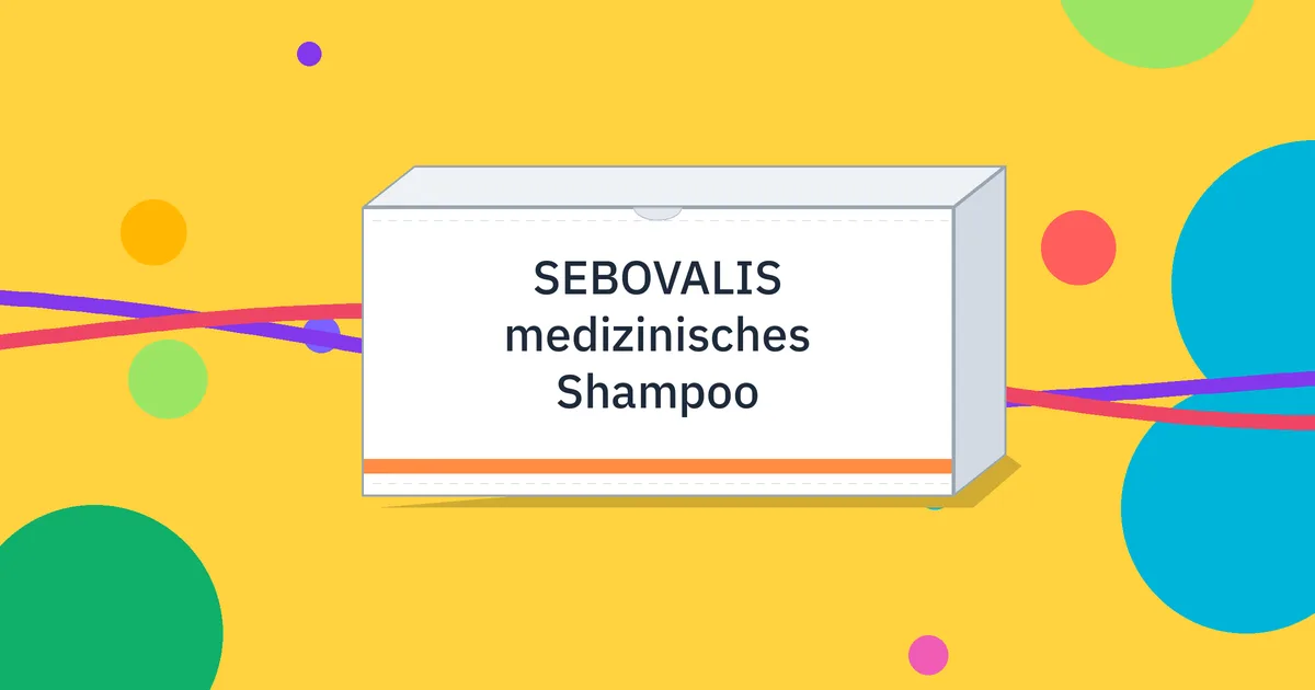 Symbolbild: Packung mit der Aufschrift SEBOVALIS medizinisches Shampoo (PZN 18098755) – Verfügbarkeit und Bezug in Apotheken in Frankfurt am Main