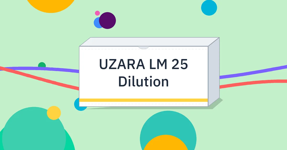 Symbolbild: Packung mit der Aufschrift UZARA LM 25 Dilution (PZN 13260180) – Verfügbarkeit und Bezug in Apotheken in Frankfurt am Main