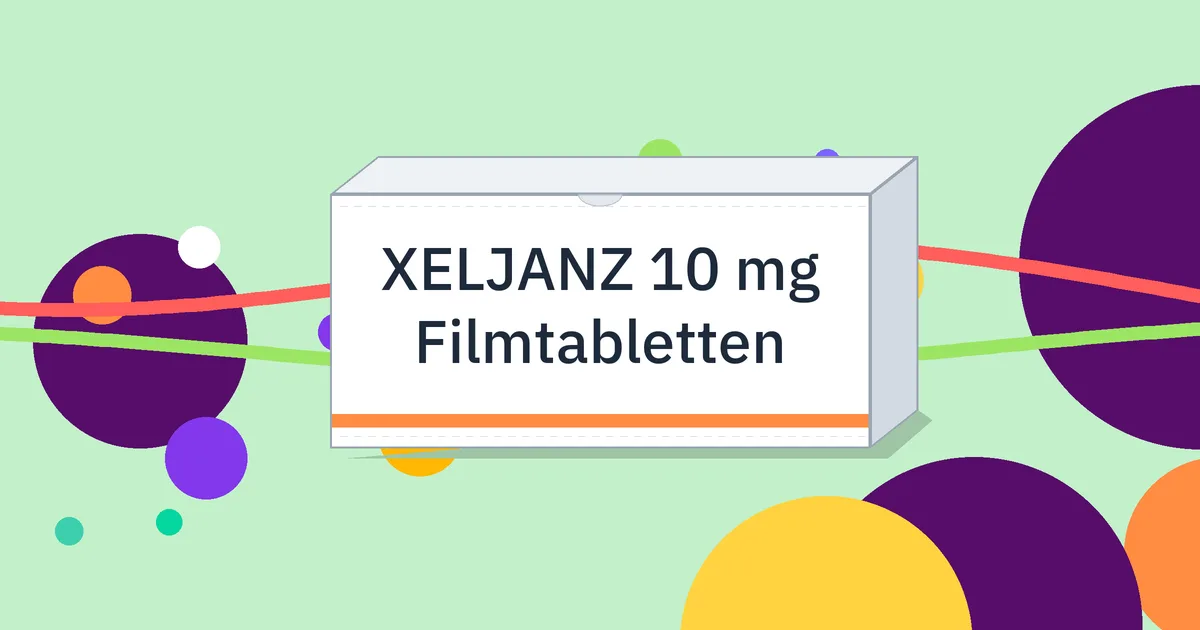 Symbolbild: Packung mit der Aufschrift XELJANZ 10 mg Filmtabletten (PZN 16708132) – Verfügbarkeit und Bezug in Apotheken in Frankfurt am Main
