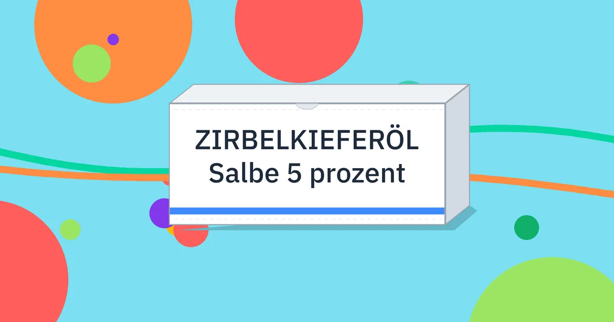 Symbolbild: Packung mit der Aufschrift ZIRBELKIEFERÖL Salbe 5 prozent (PZN 16761959) – Verfügbarkeit und Bezug in Apotheken in Frankfurt am Main