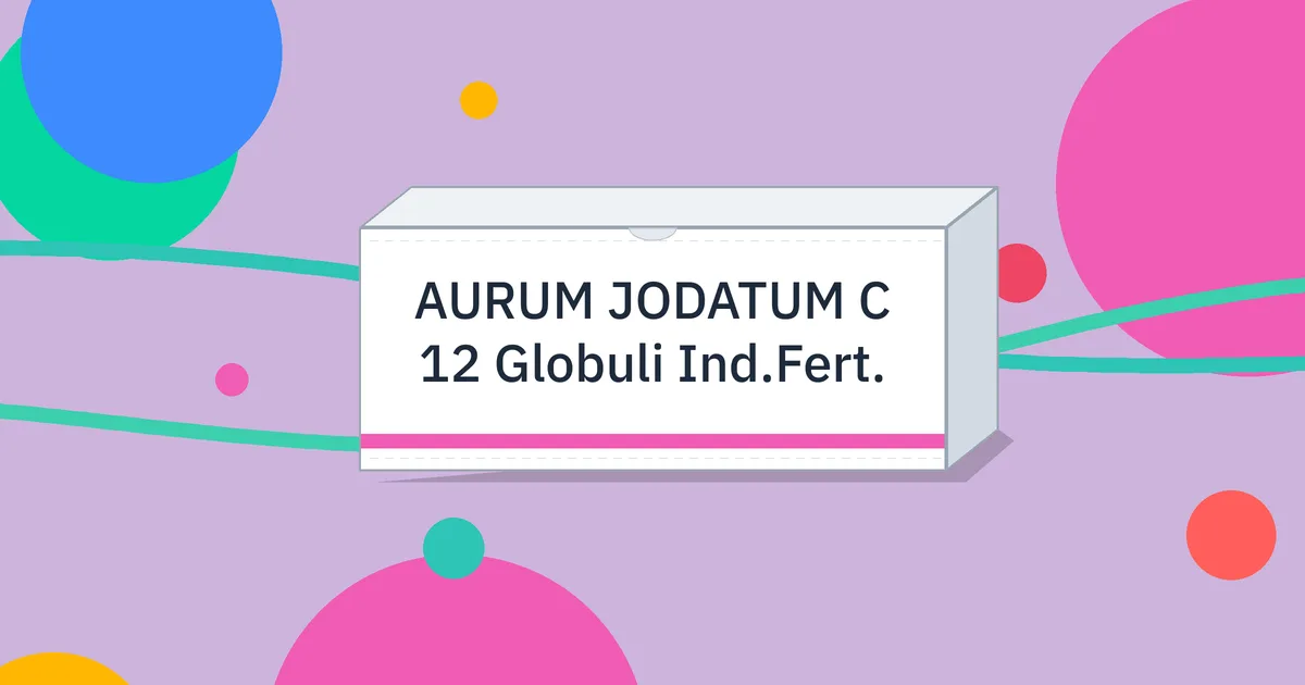 Symbolbild: Packung mit der Aufschrift AURUM JODATUM C 12 Globuli Ind.Fert. (PZN 17677853) – Verfügbarkeit und Bezug in Apotheken in Frankfurt am Main