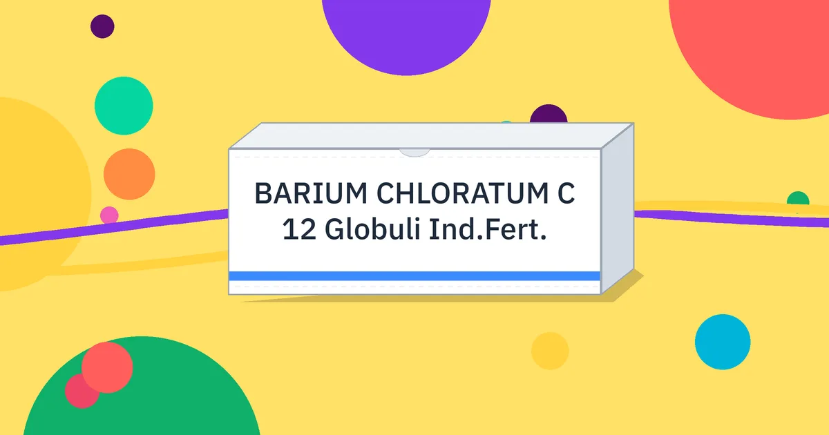 Symbolbild: Packung mit der Aufschrift BARIUM CHLORATUM C 12 Globuli Ind.Fert. (PZN 17644836) – Verfügbarkeit und Bezug in Apotheken in Frankfurt am Main