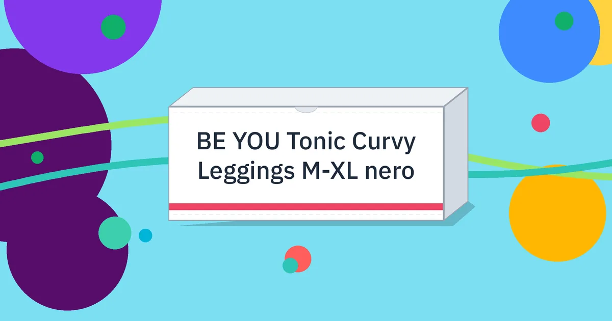 Symbolbild: Packung mit der Aufschrift BE YOU Tonic Curvy Leggings M-XL nero (PZN 18319630) – Verfügbarkeit und Bezug in Apotheken in Frankfurt am Main