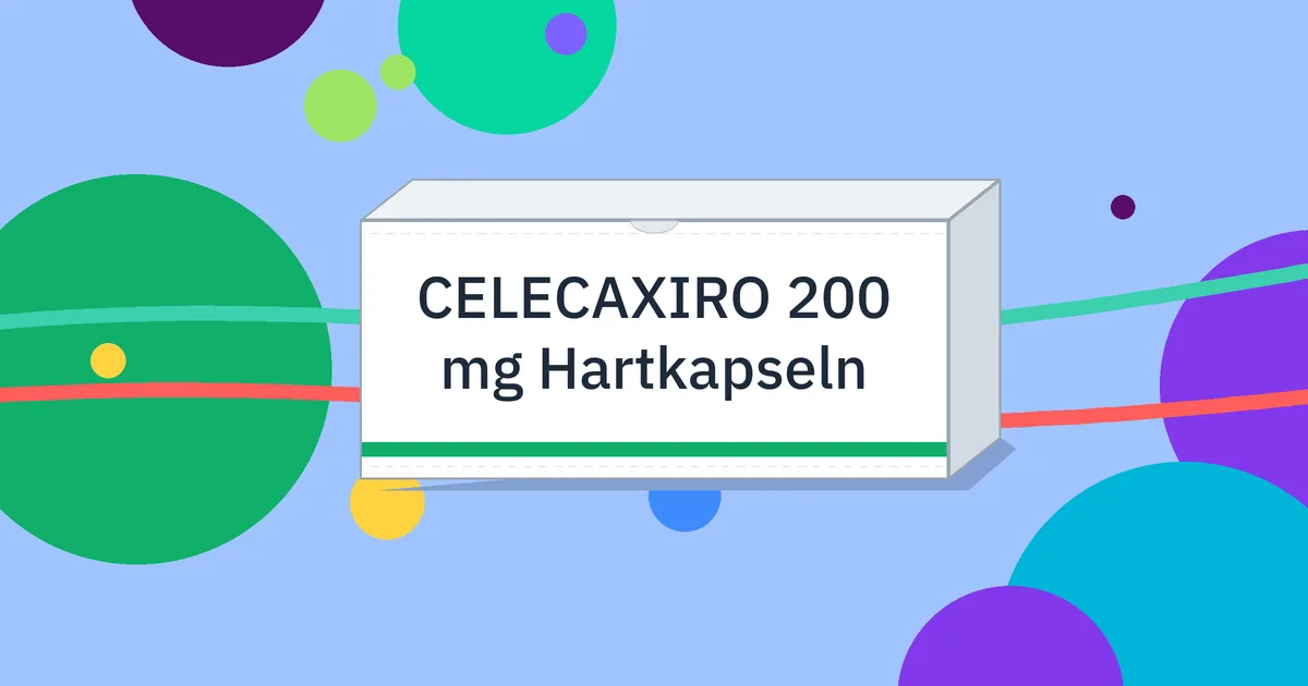 Symbolbild: Packung mit der Aufschrift CELECAXIRO 200 mg Hartkapseln (PZN 15784214) – Verfügbarkeit und Bezug in Apotheken in Frankfurt am Main
