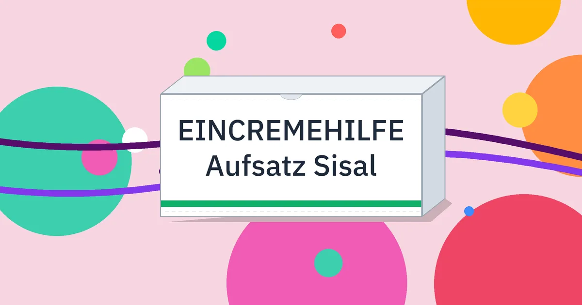 Symbolbild: Packung mit der Aufschrift EINCREMEHILFE Aufsatz Sisal (PZN 19073757) – Verfügbarkeit und Bezug in Apotheken in Frankfurt am Main