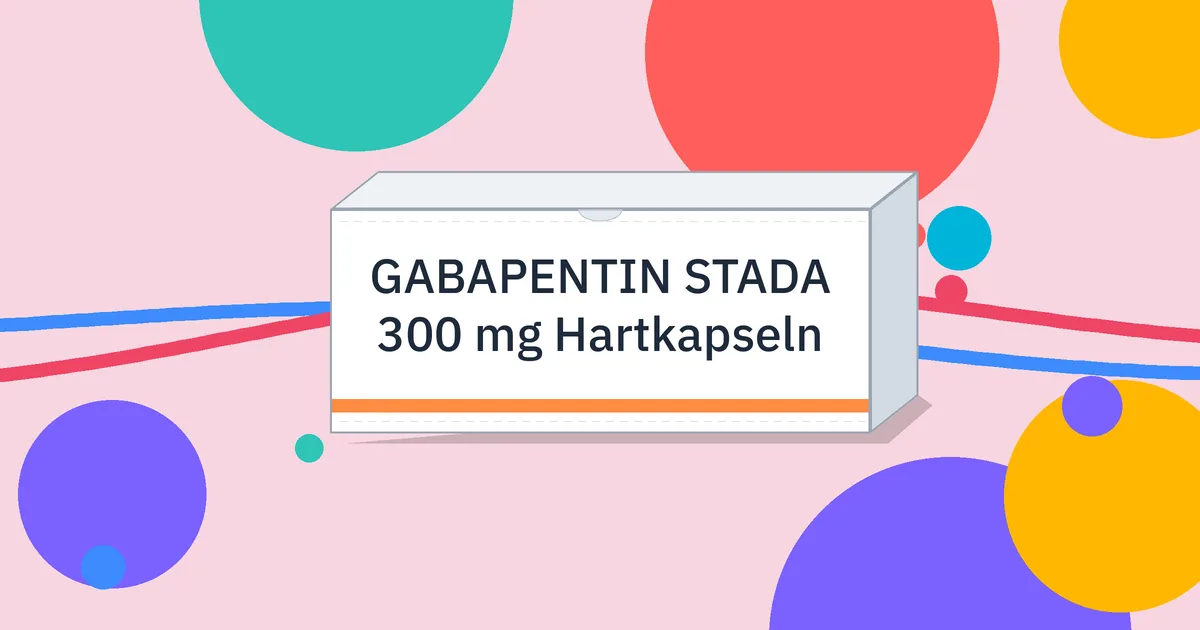 Symbolbild: Packung mit der Aufschrift GABAPENTIN STADA 300 mg Hartkapseln (PZN 00407747) – Verfügbarkeit und Bezug in Apotheken in Frankfurt am Main