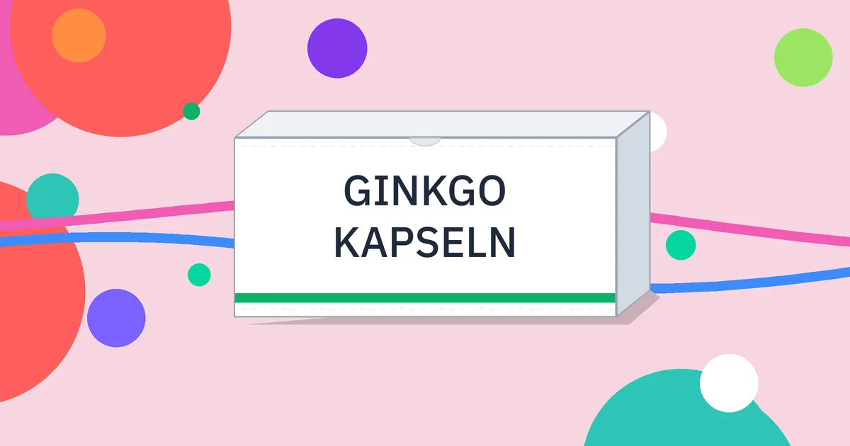 Symbolbild: Packung mit der Aufschrift GINKGO KAPSELN (PZN 07335519) – Verfügbarkeit und Bezug in Apotheken in Frankfurt am Main