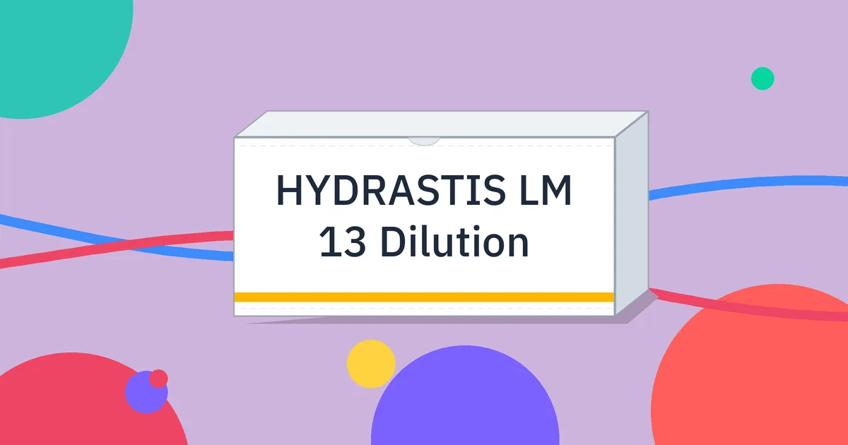 Symbolbild: Packung mit der Aufschrift HYDRASTIS LM 13 Dilution (PZN 12890134) – Verfügbarkeit und Bezug in Apotheken in Frankfurt am Main