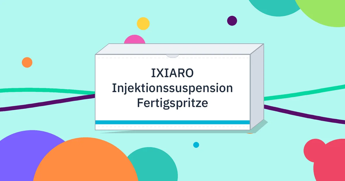 Symbolbild: Packung mit der Aufschrift IXIARO Injektionssuspension Fertigspritze (PZN 19095606) – Verfügbarkeit und Bezug in Apotheken in Frankfurt am Main